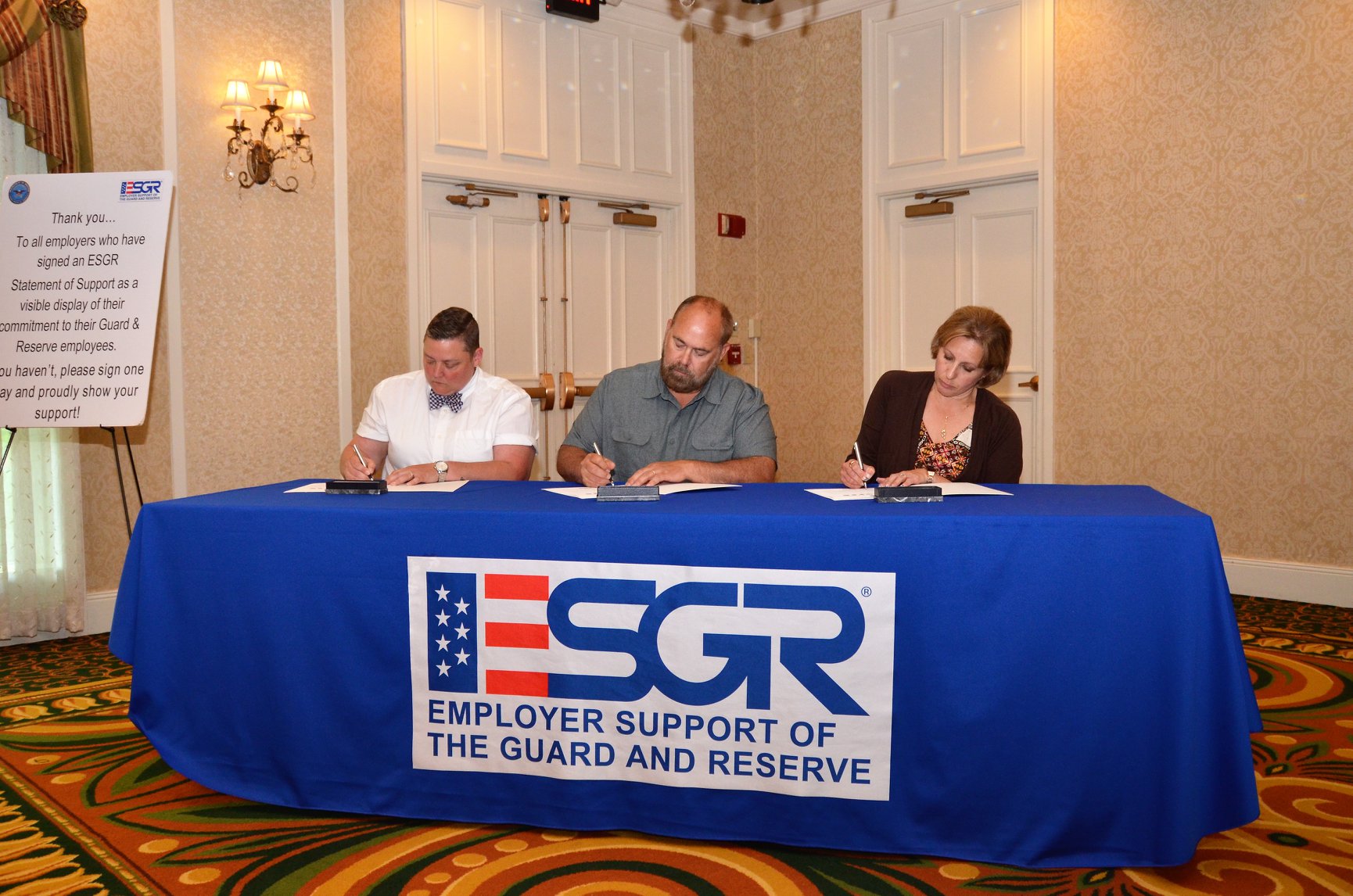 VABIR receives ESGR award. - The Vermont Association of Business ...