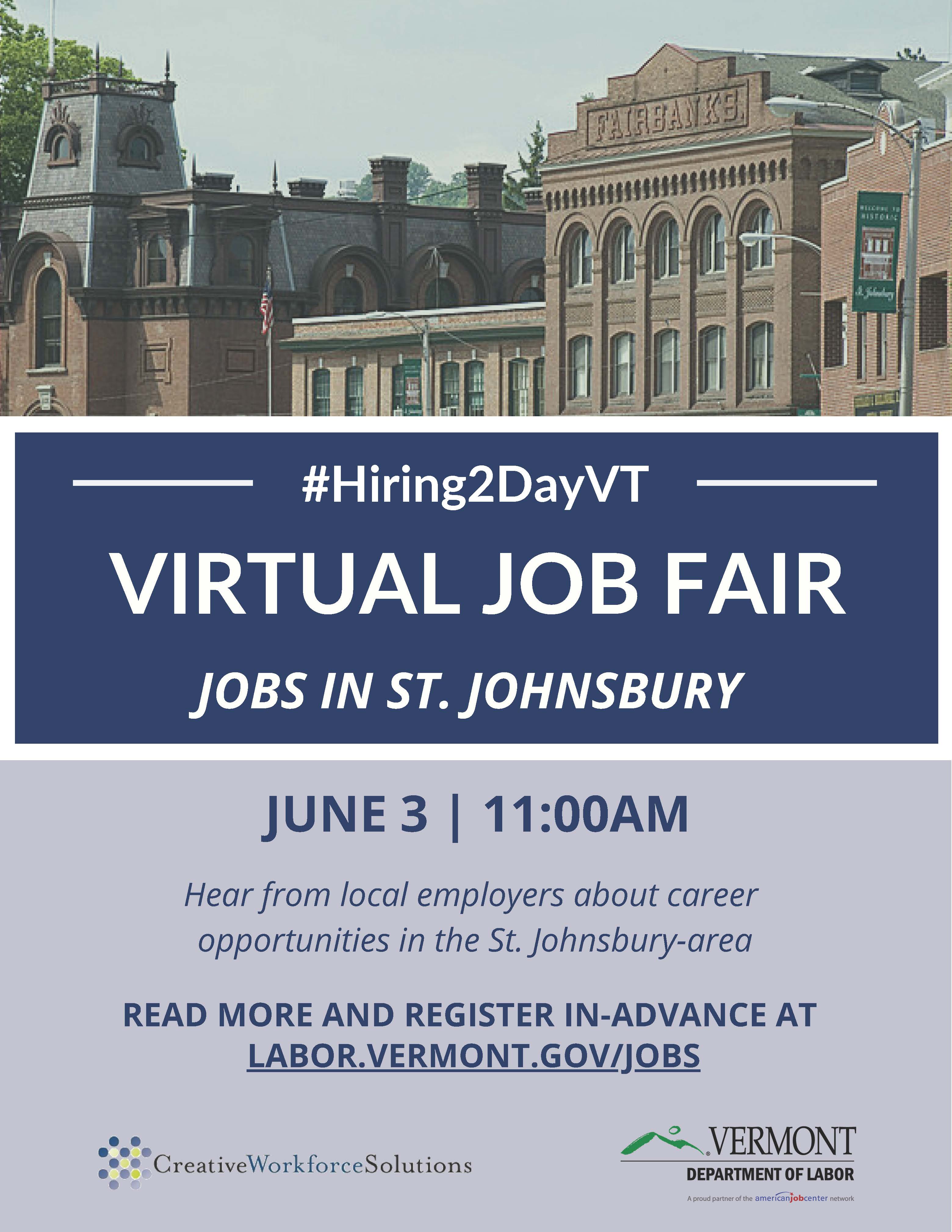 St Johnsbury Job Fair - The Vermont Association of Business Industry ...